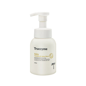 TRUEZYME Baby Shampoo & Body Wash 300ml / 10.14 fl oz